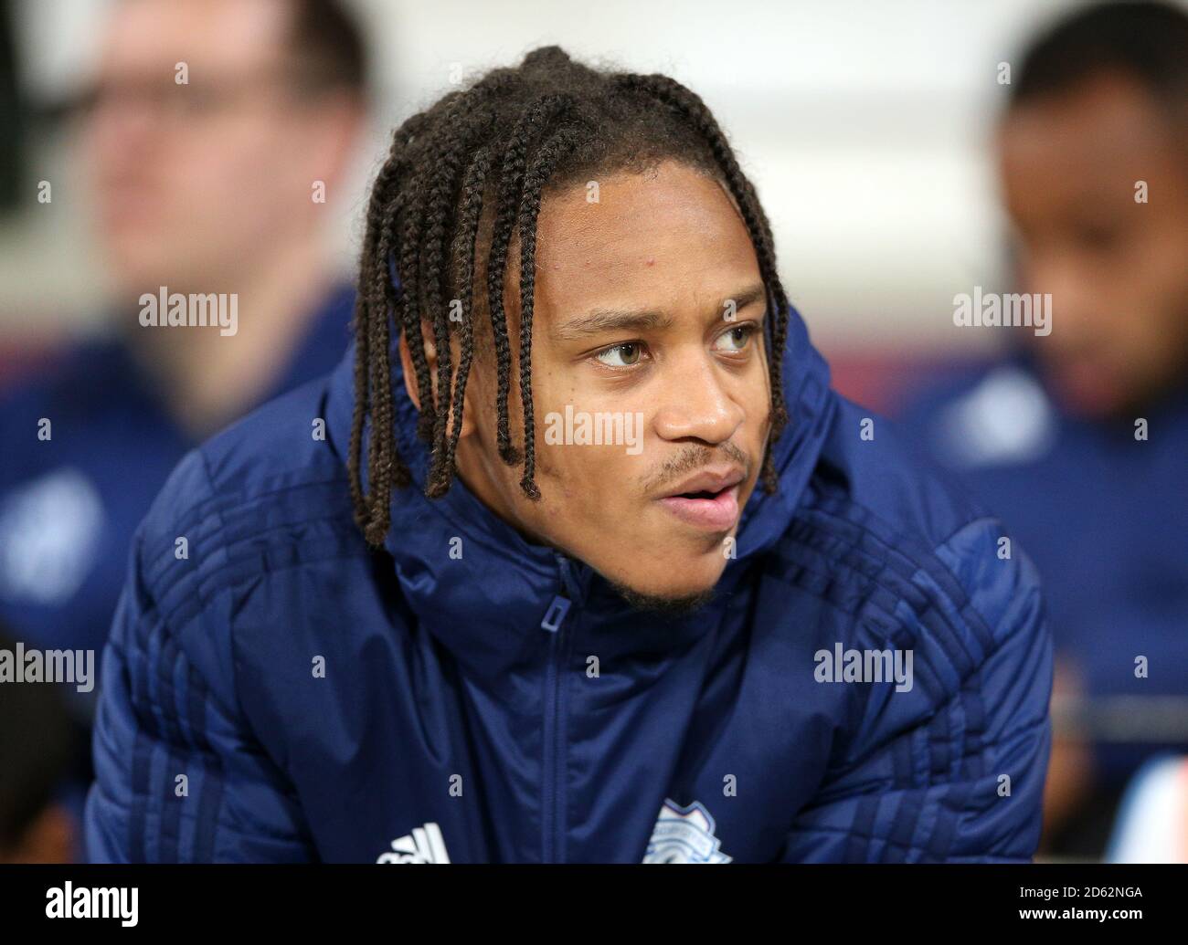 Cardiff City's Bobby Reid Stock Photo - Alamy