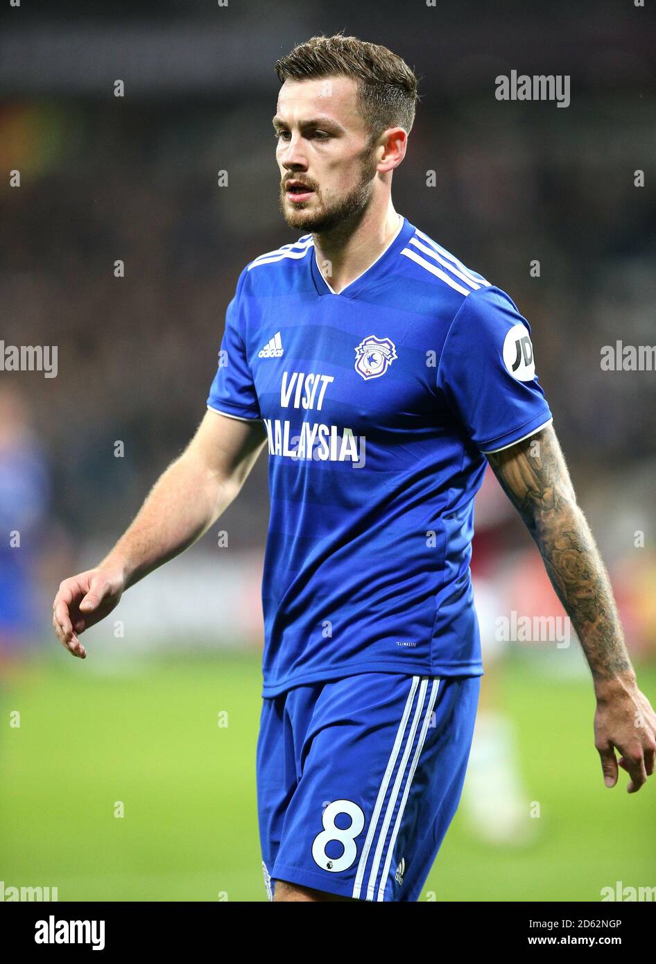 Cardiff City's Joe Ralls Stock Photo - Alamy
