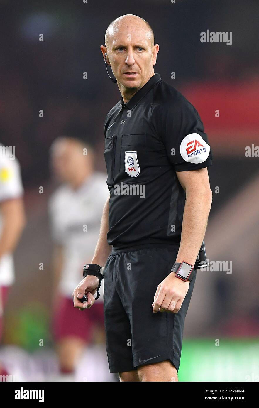 Referee Andy Davies Stock Photo - Alamy