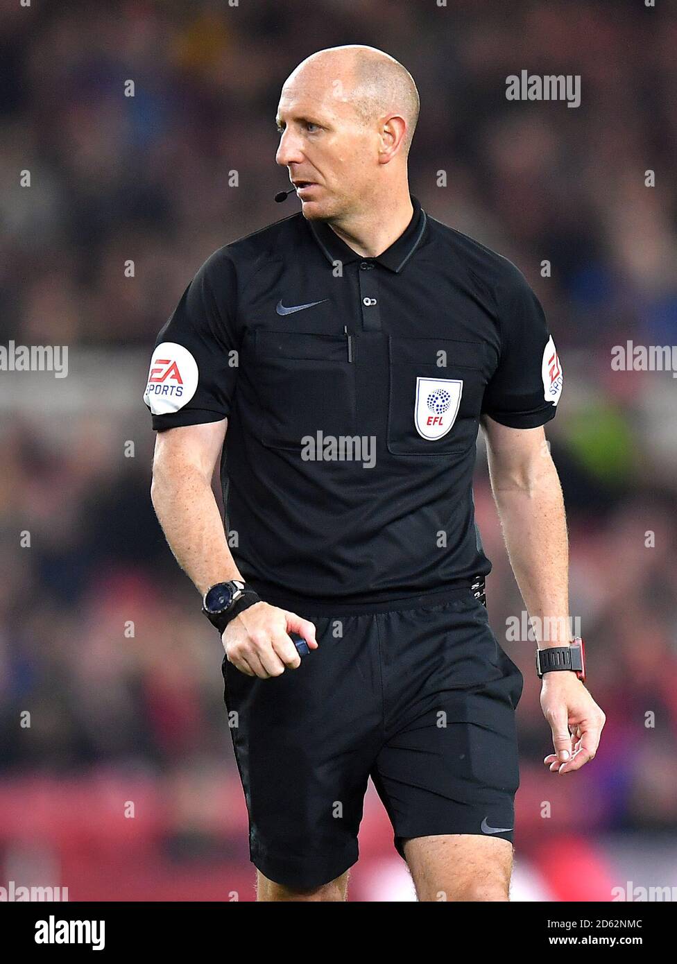 Referee Andy Davies Stock Photo - Alamy