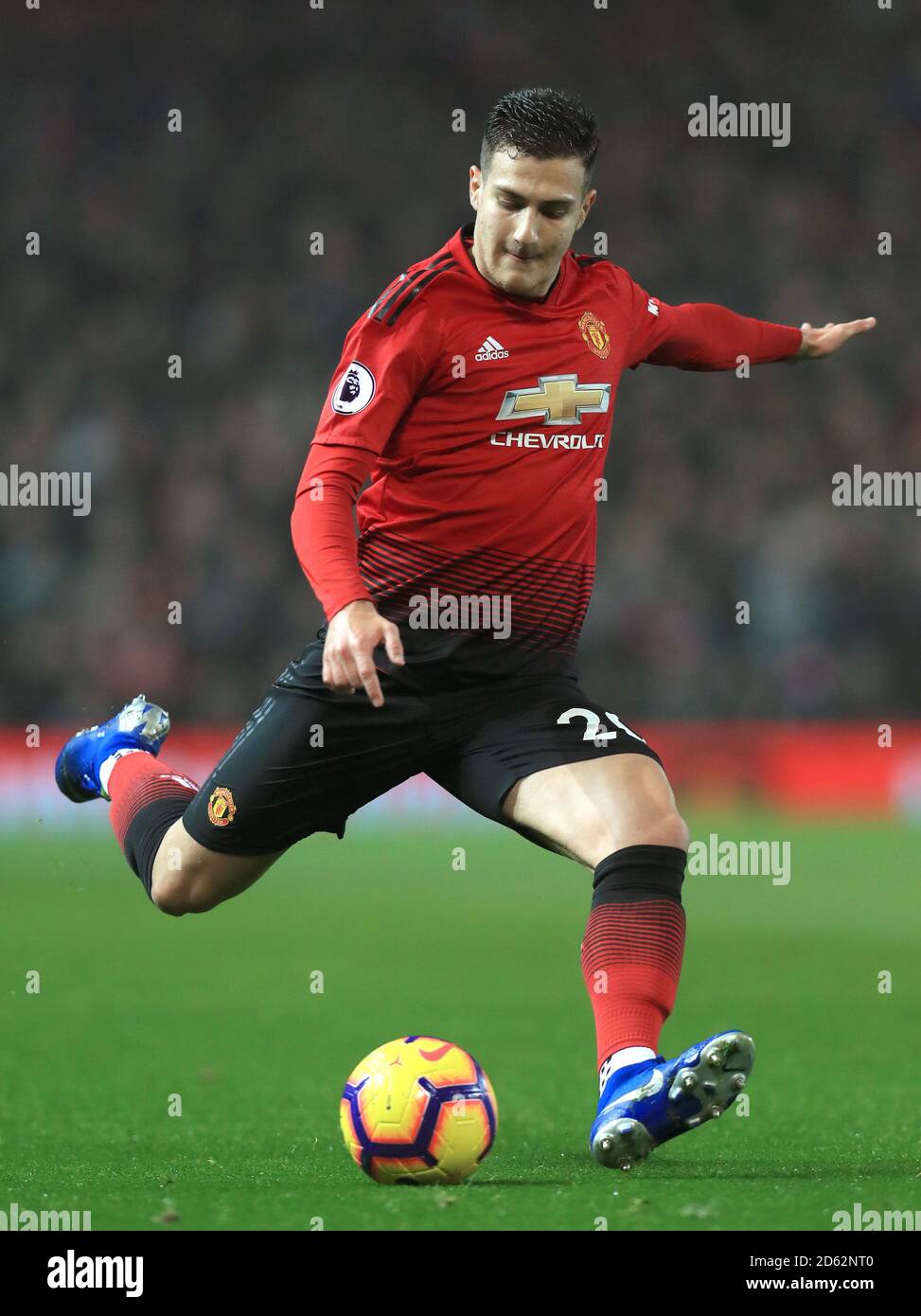 Manchester United's Diogo Dalot in action Stock Photo - Alamy