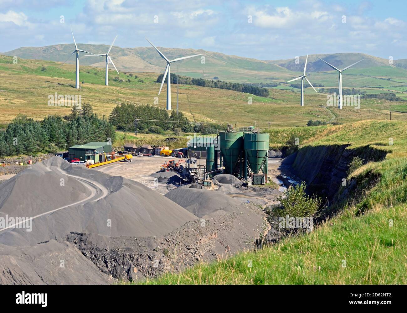Roan Edge Quarry, Cemex U.K., New Hutton, Kendal and Lambrigg Wind Farm ...
