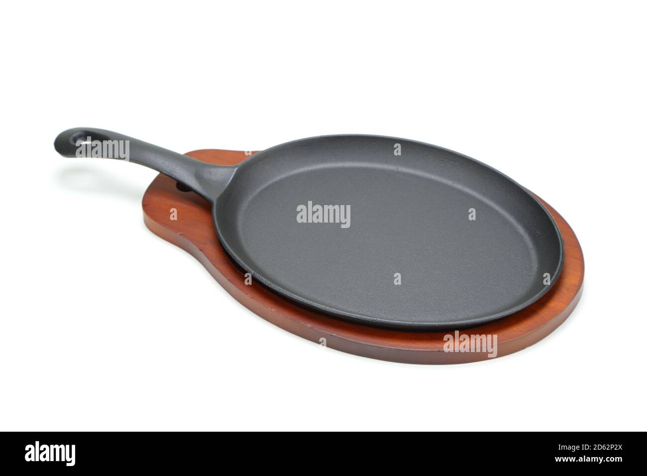 Frying pan isolated on white background Stock Photo - Alamy