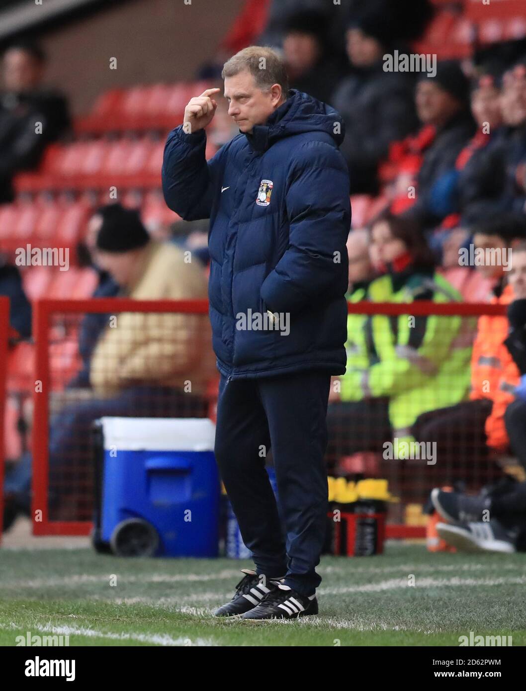Coventry City manager Mark Robins Stock Photo - Alamy