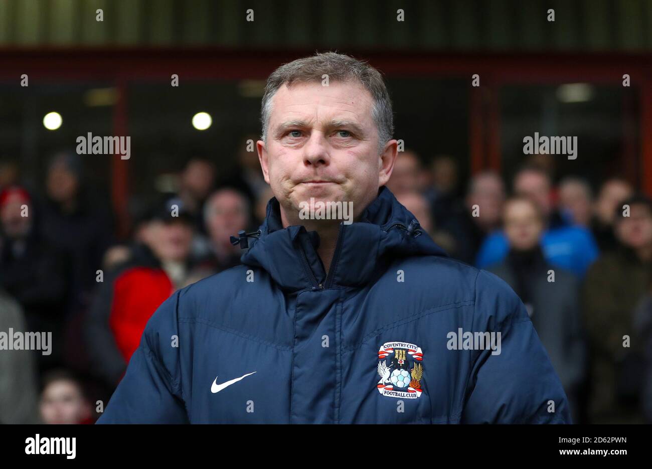Coventry City manager Mark Robins Stock Photo - Alamy