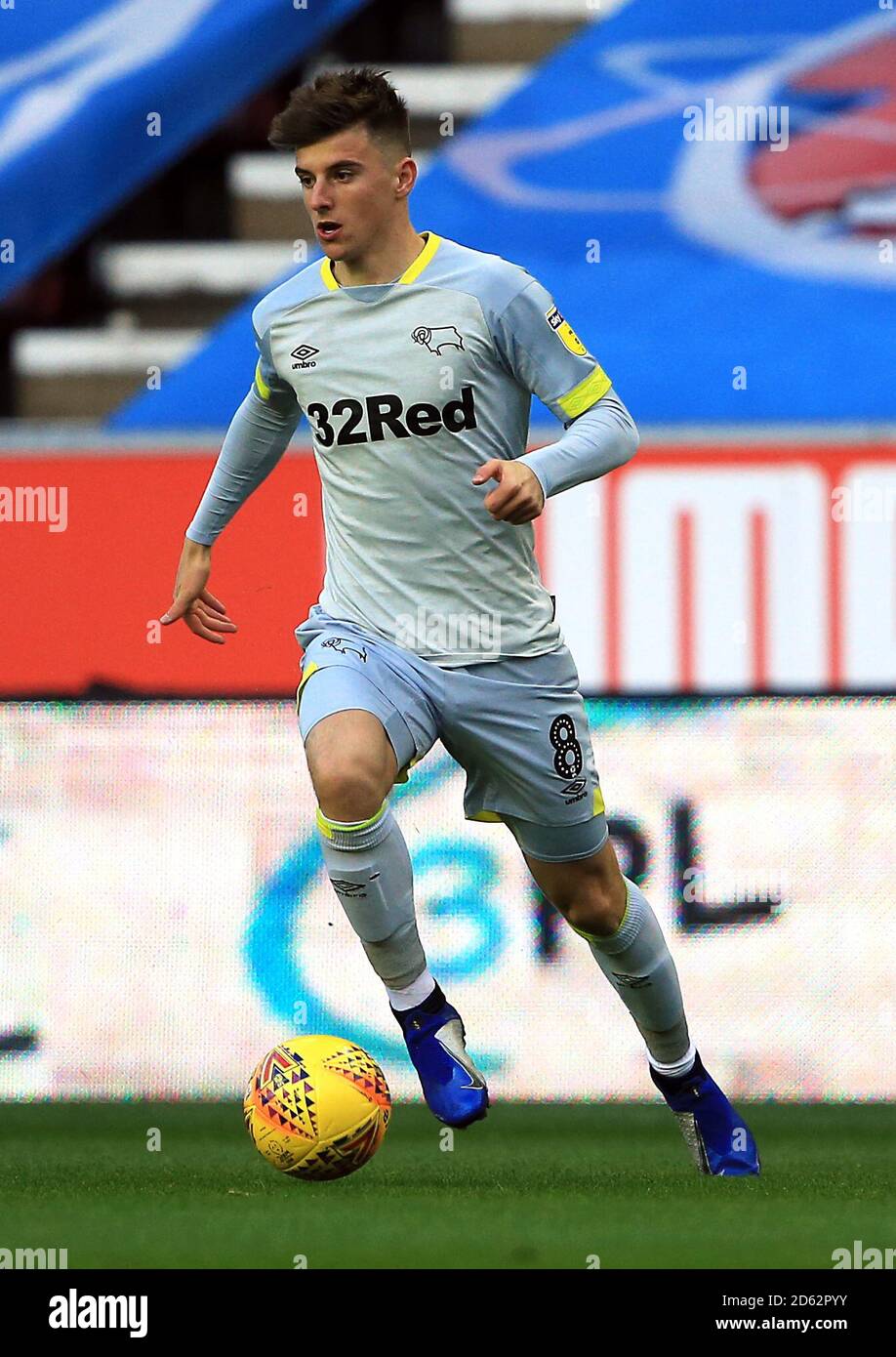 Derby County's Mason Mount Stock Photo - Alamy