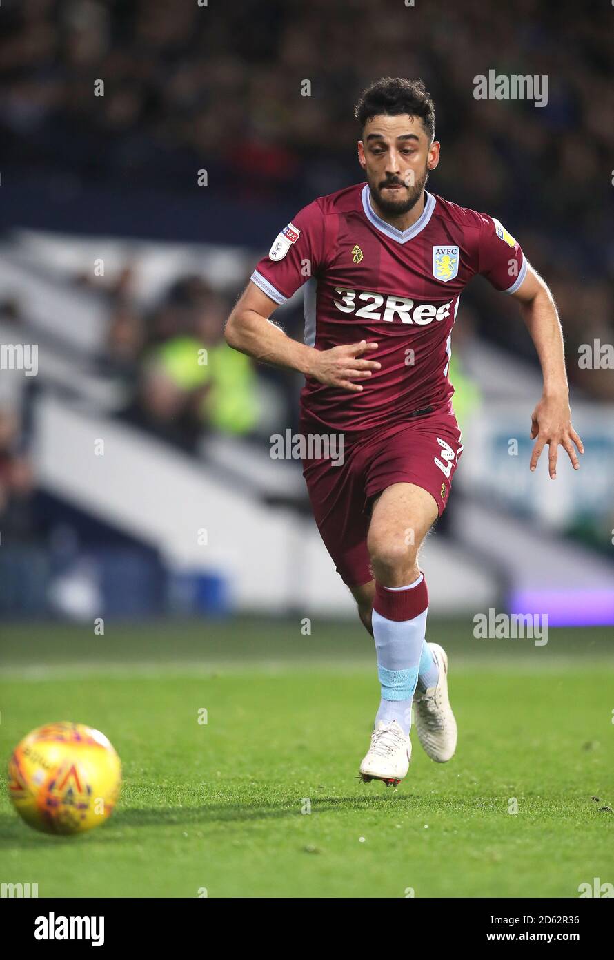 Aston Villa's Neil Taylor Stock Photo - Alamy