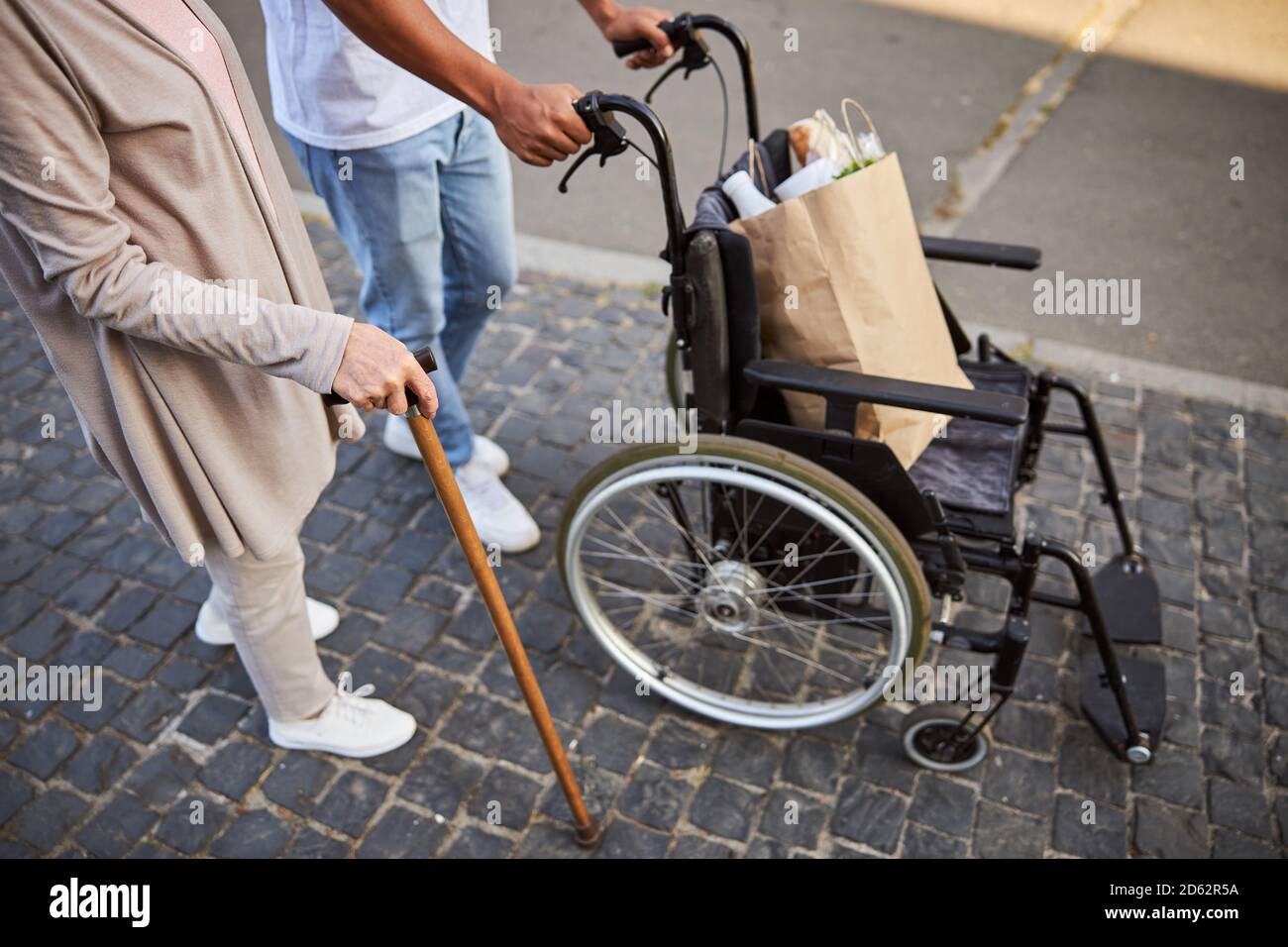 Getting back to normal life after being in wheelchair Stock Photo - Alamy