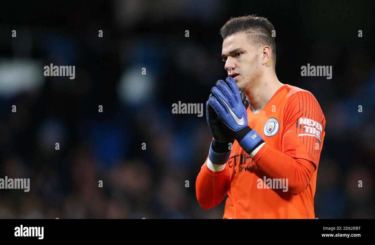 Manchester City goalkeeper Ederson Stock Photo - Alamy