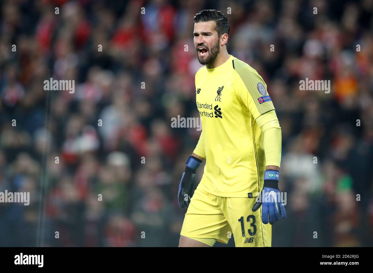 Liverpool goalkeeper Alisson Becker Stock Photo - Alamy
