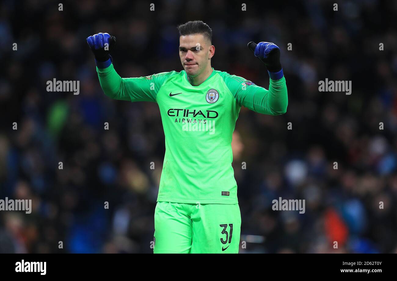 Manchester City goalkeeper Ederson Stock Photo - Alamy