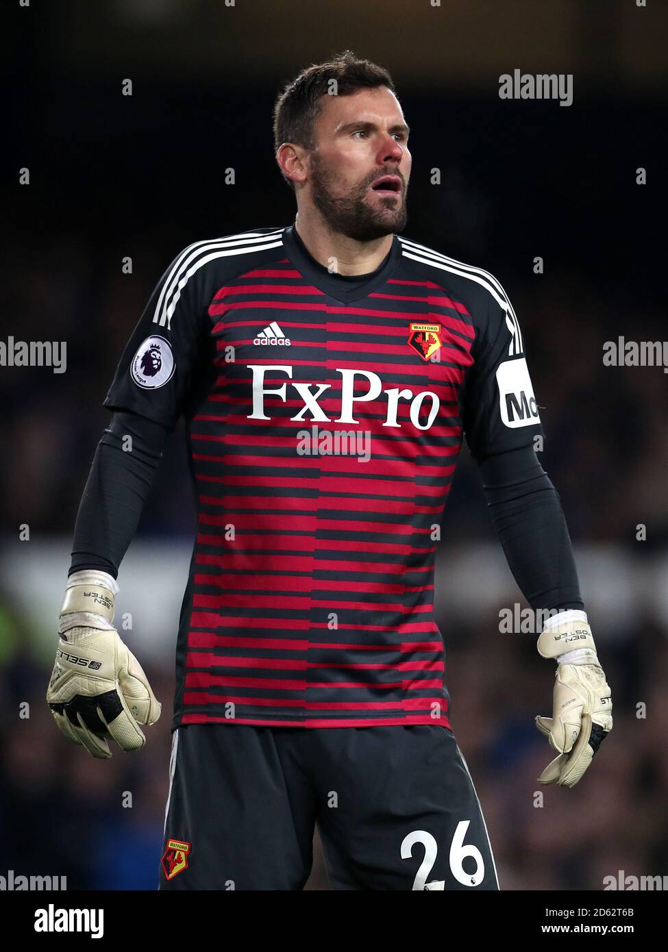 Watford goalkeeper Ben Foster Stock Photo - Alamy