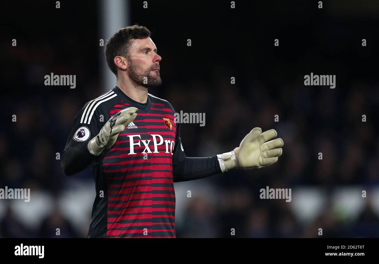 Watford goalkeeper Ben Foster Stock Photo - Alamy