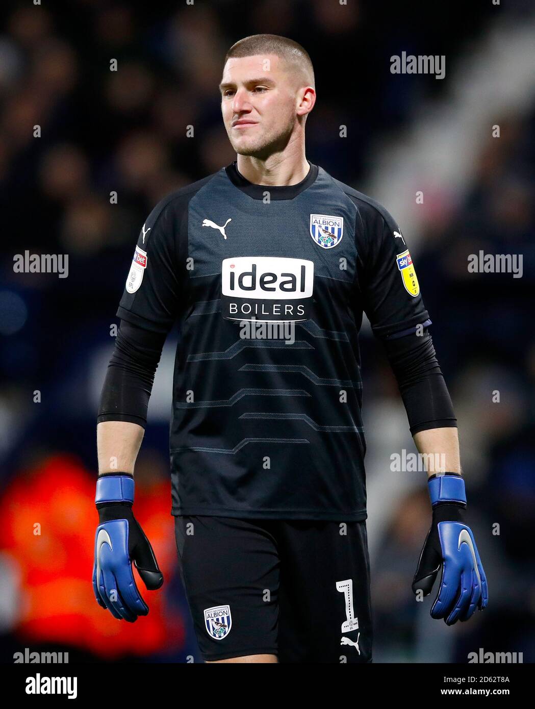 West Bromwich Albion goalkeeper Sam Johnstone Stock Photo - Alamy