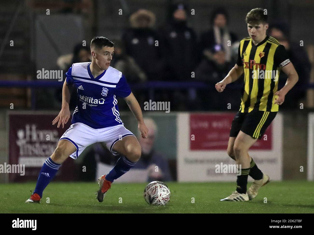 Birmingham City's Ryan Burke (left) in action Stock Photo - Alamy