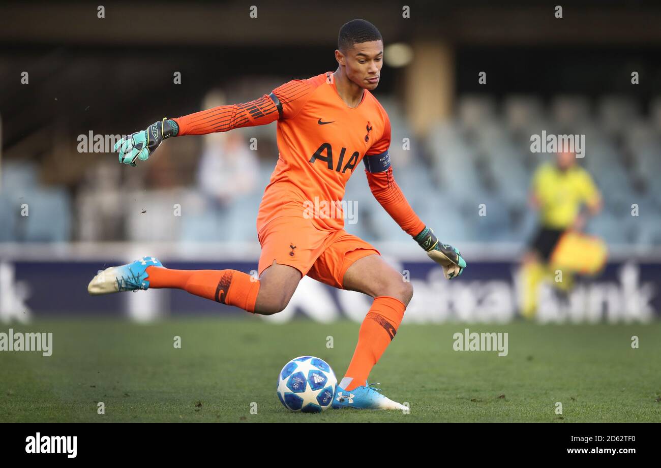 Tottenham Hotspur's Brandon Austin Stock Photo - Alamy