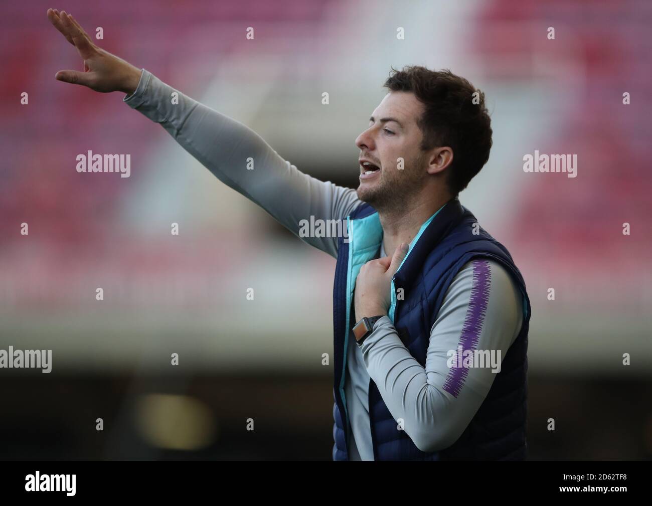 Tottenham Hotspur coach Matt Wells Stock Photo - Alamy