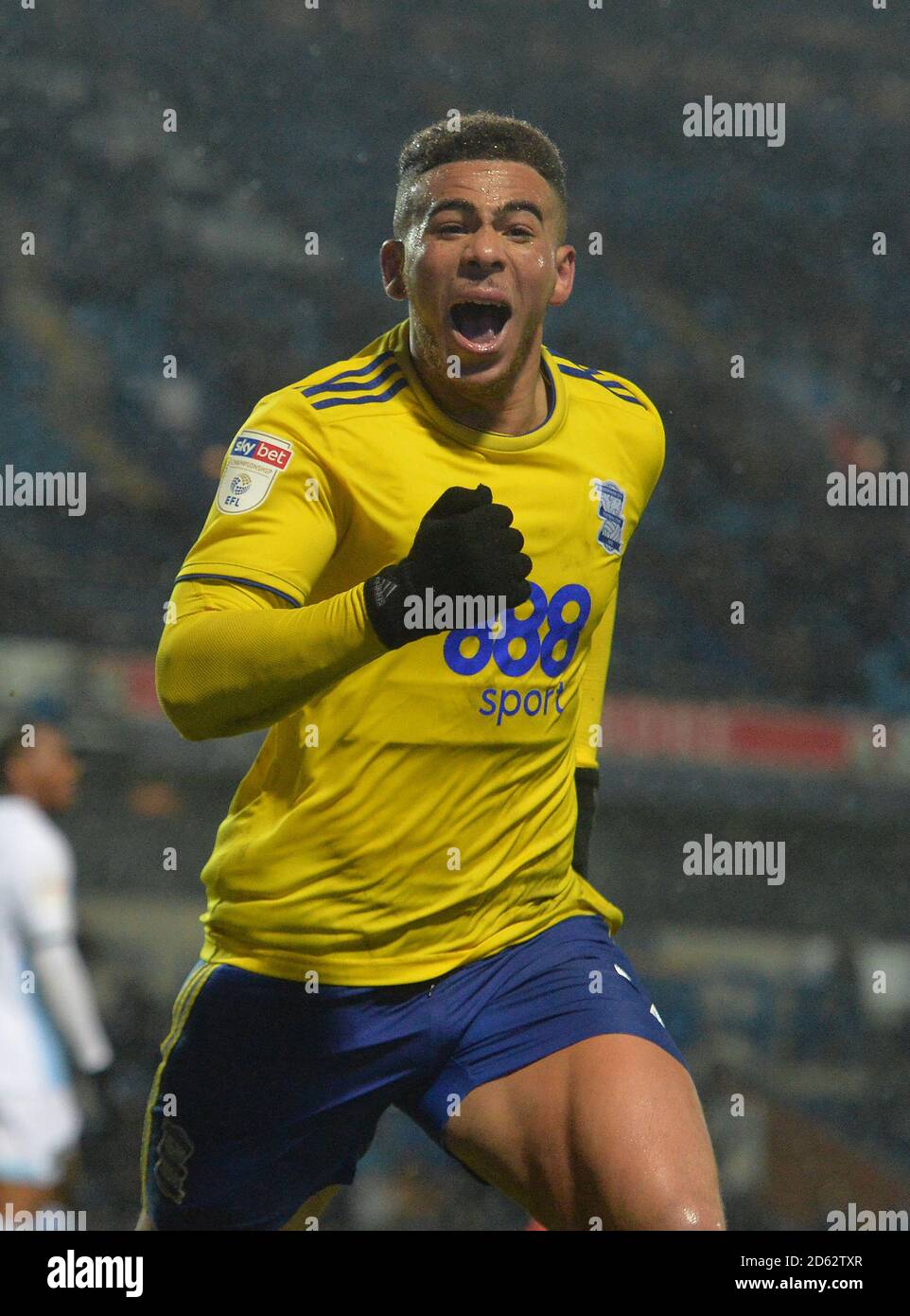 Birmingham City's Che Adams celebrates scoring his sides 2nd goal Stock ...