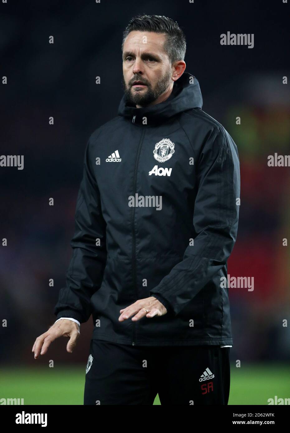 Manchester United Coach Stefano Rapetti Stock Photo - Alamy