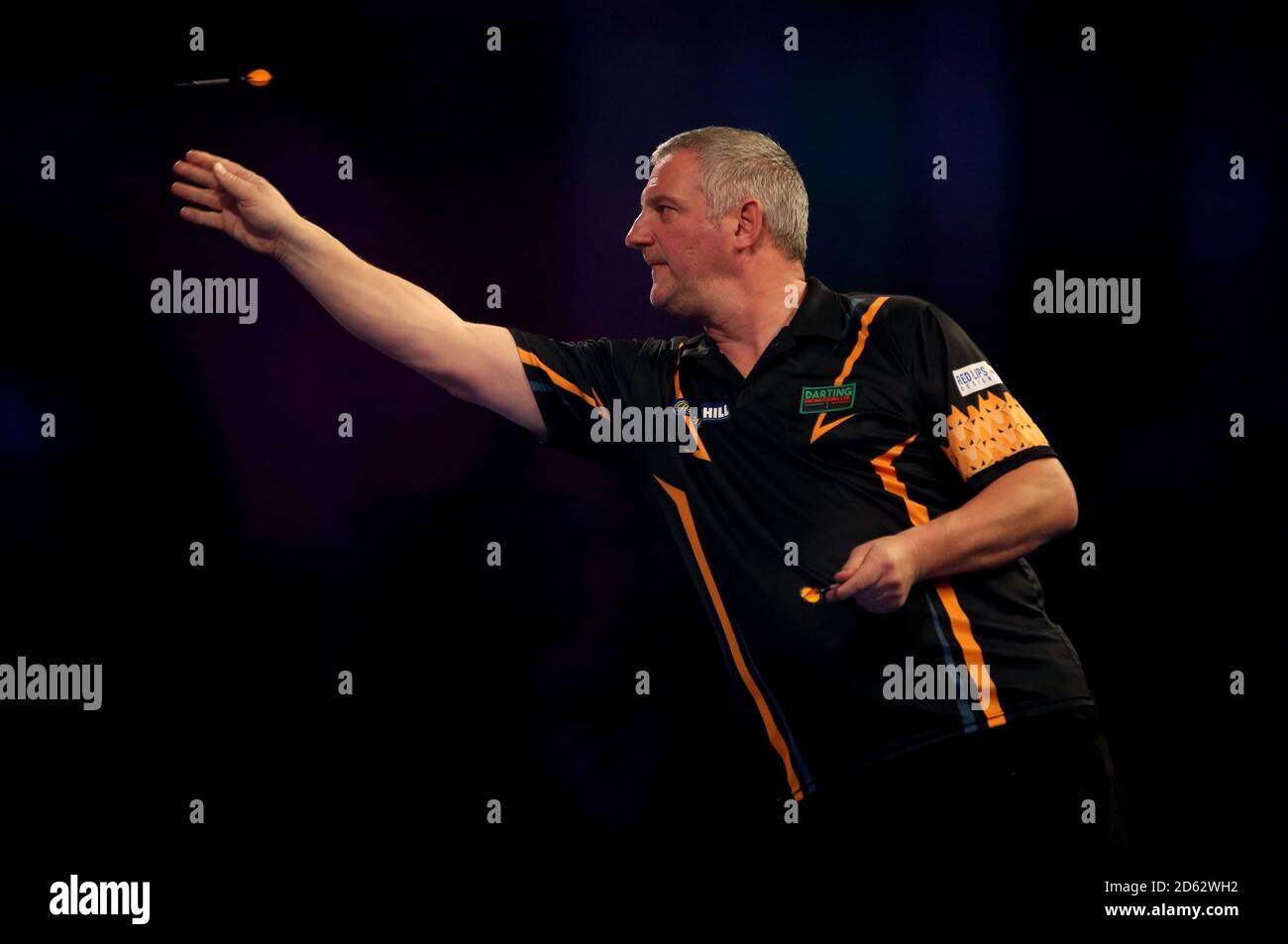 Wayne Jones in action during the walk on during day five of the William ...