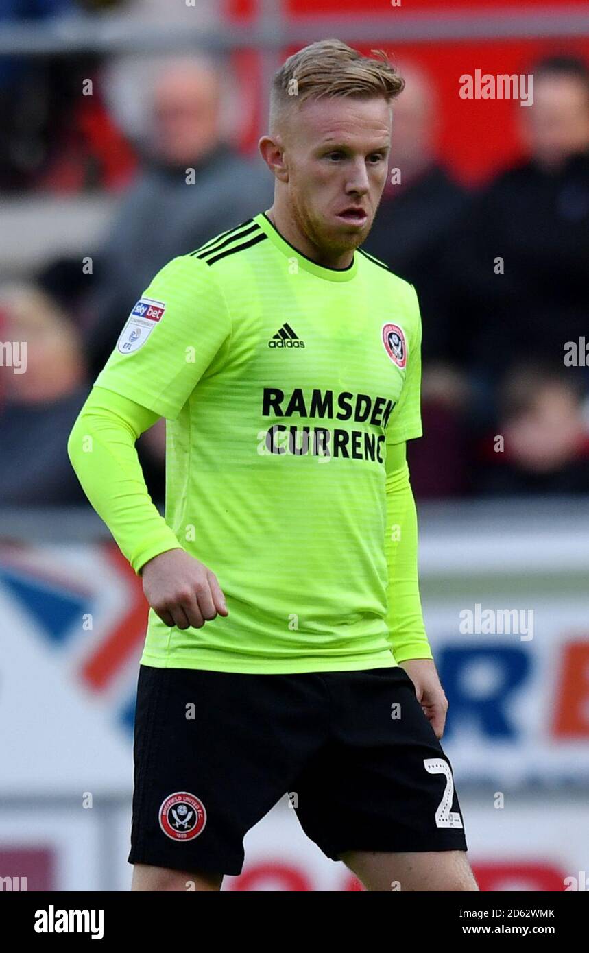 Sheffield United's Mark Duffy Stock Photo - Alamy