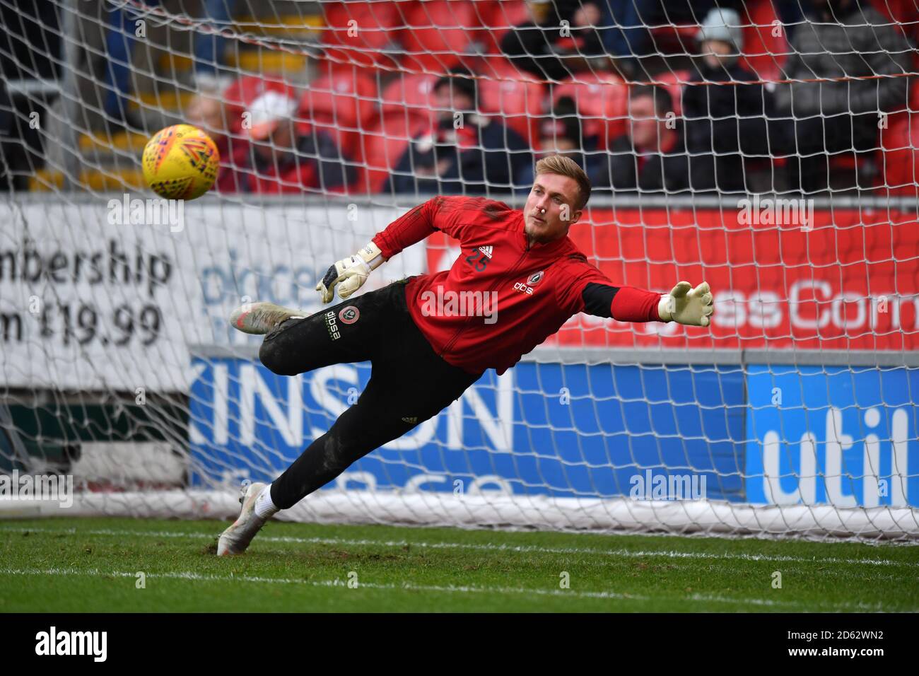 Sheffield United goalkeeper Simon Moore Stock Photo - Alamy