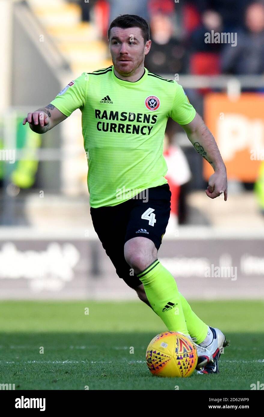 Sheffield United's John Fleck Stock Photo - Alamy