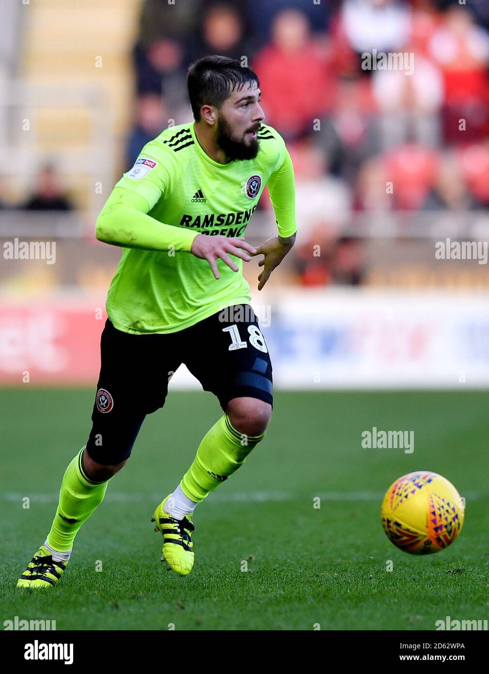 Sheffield United's Kieron Freeman Stock Photo - Alamy