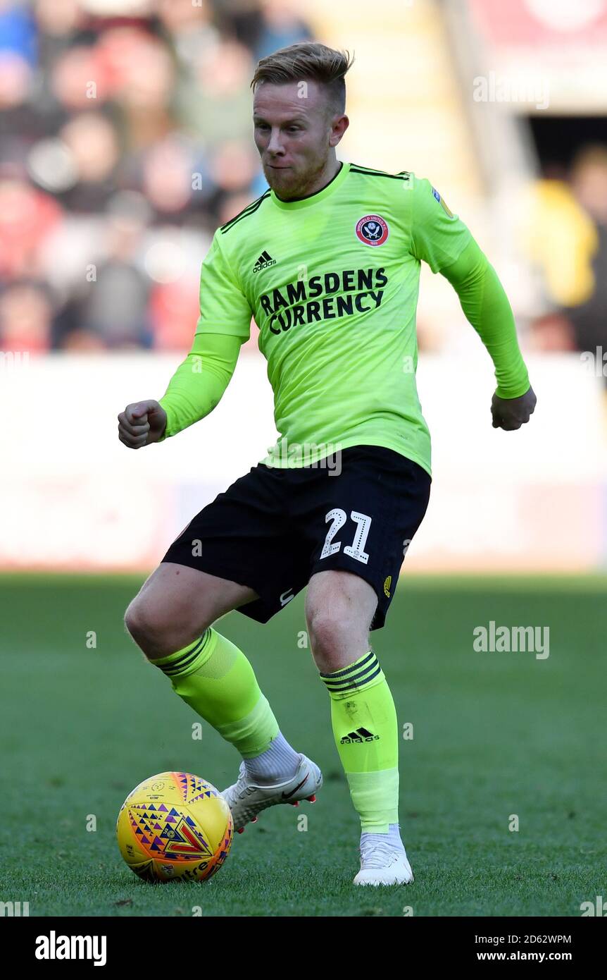 Sheffield United's Mark Duffy Stock Photo - Alamy
