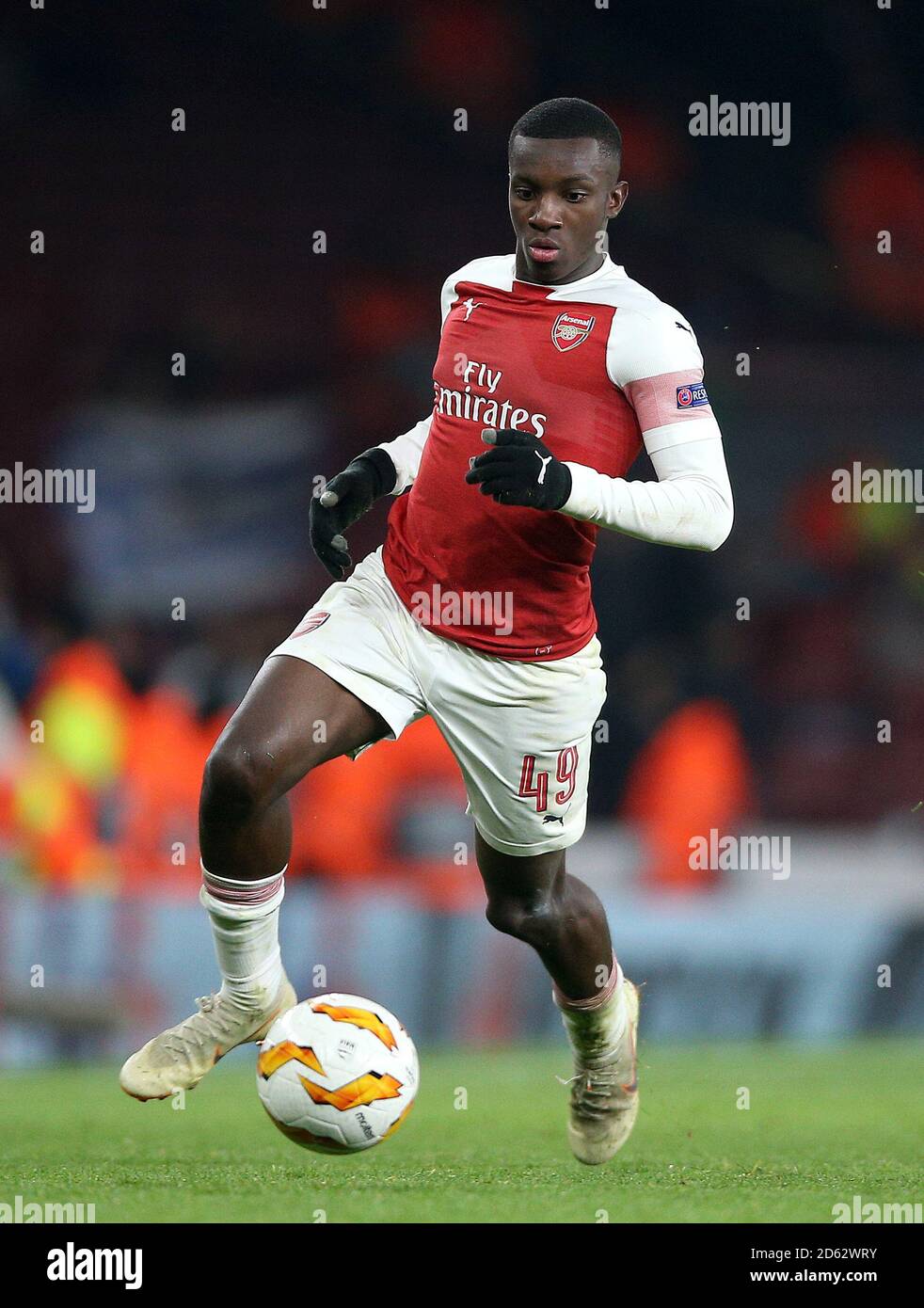 Arsenal's Eddie Nketiah Stock Photo - Alamy