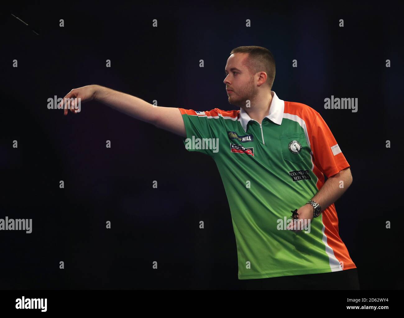 Steve Lennon during day six of the William Hill World Darts ...