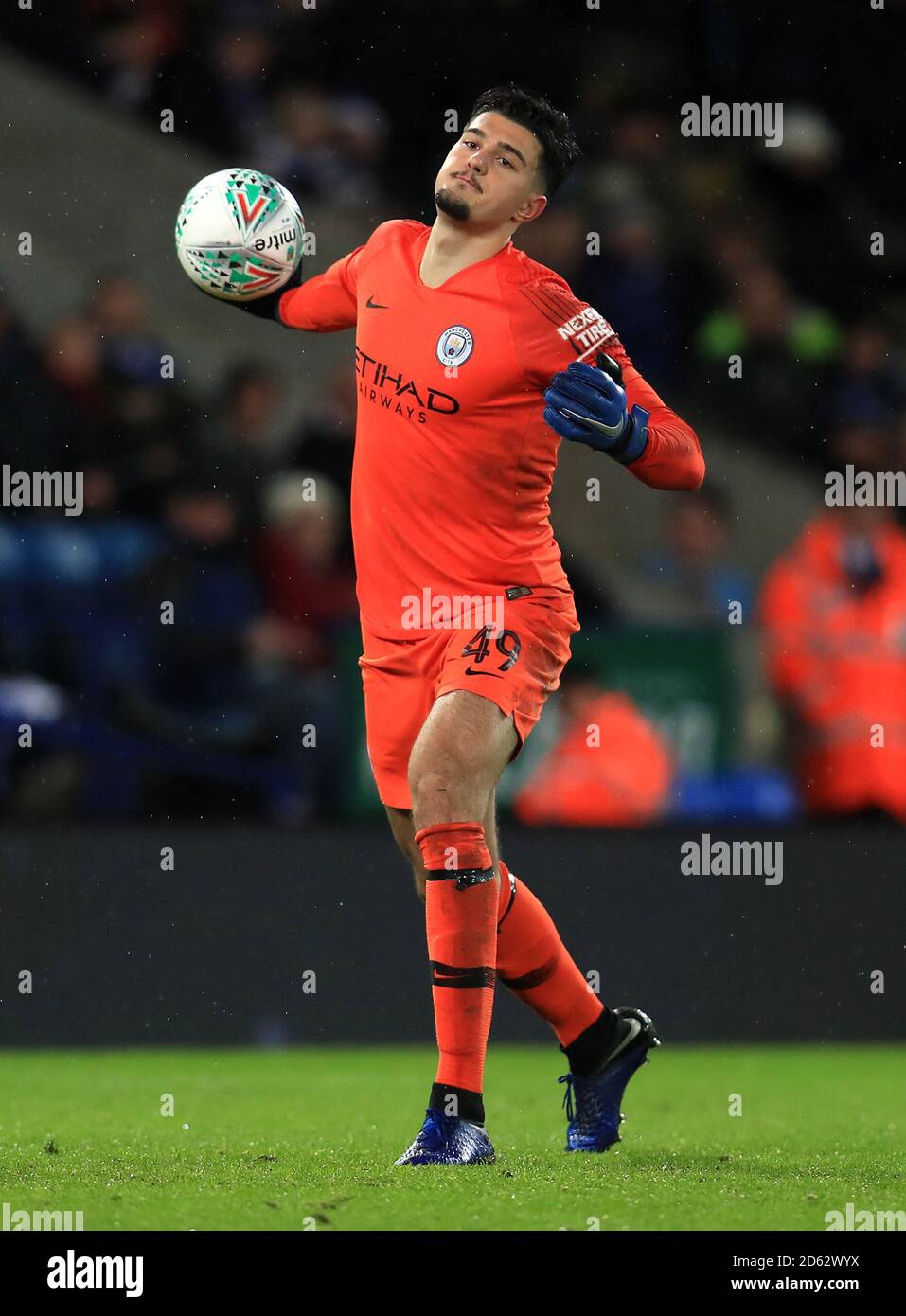 Manchester City's goalkeeper Arijanet Muric Stock Photo - Alamy