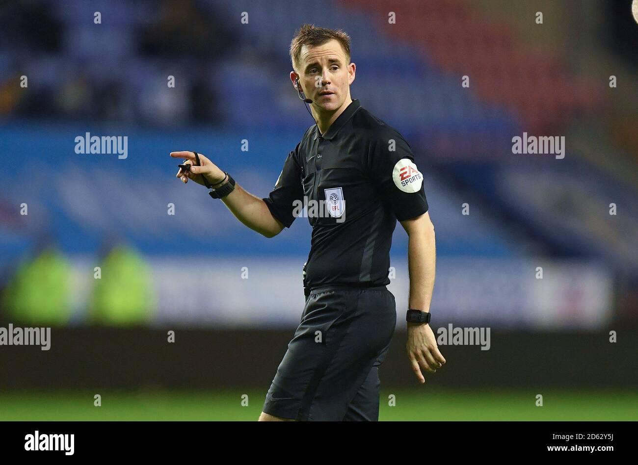 Match Referee Ross Joyce Stock Photo - Alamy