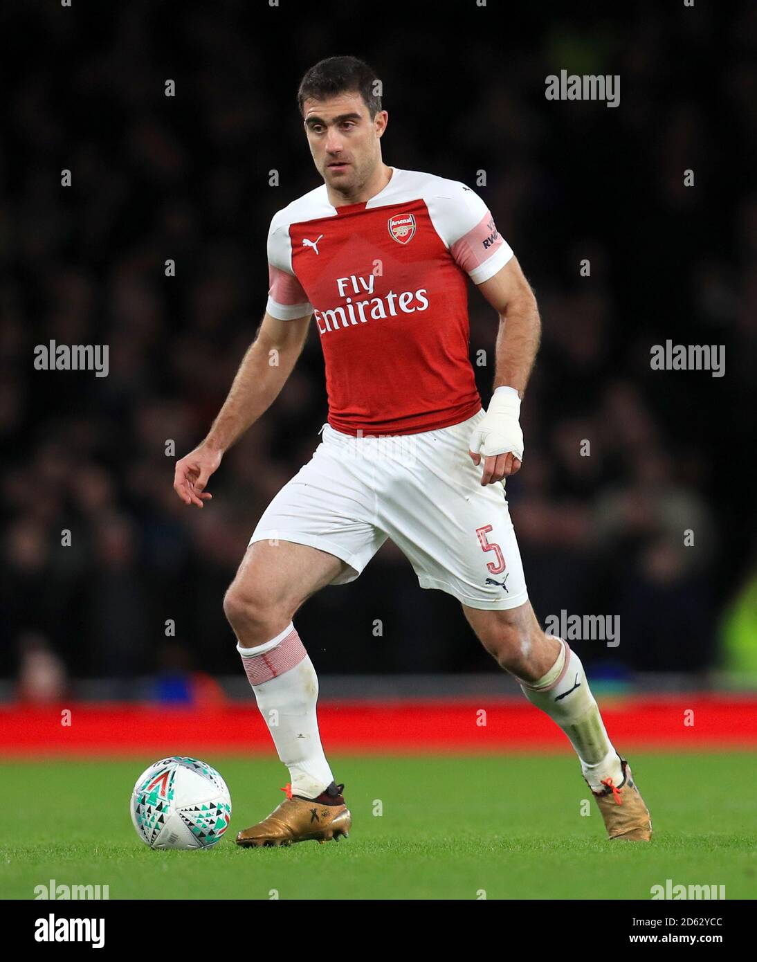 Arsenal's Sokratis Papastathopoulos Stock Photo - Alamy