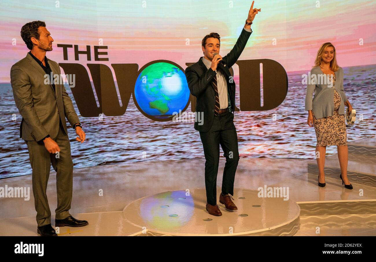 USA. Aaron Lazar , Corey Cott and Olivia Macklin in ©Fox Network new ...