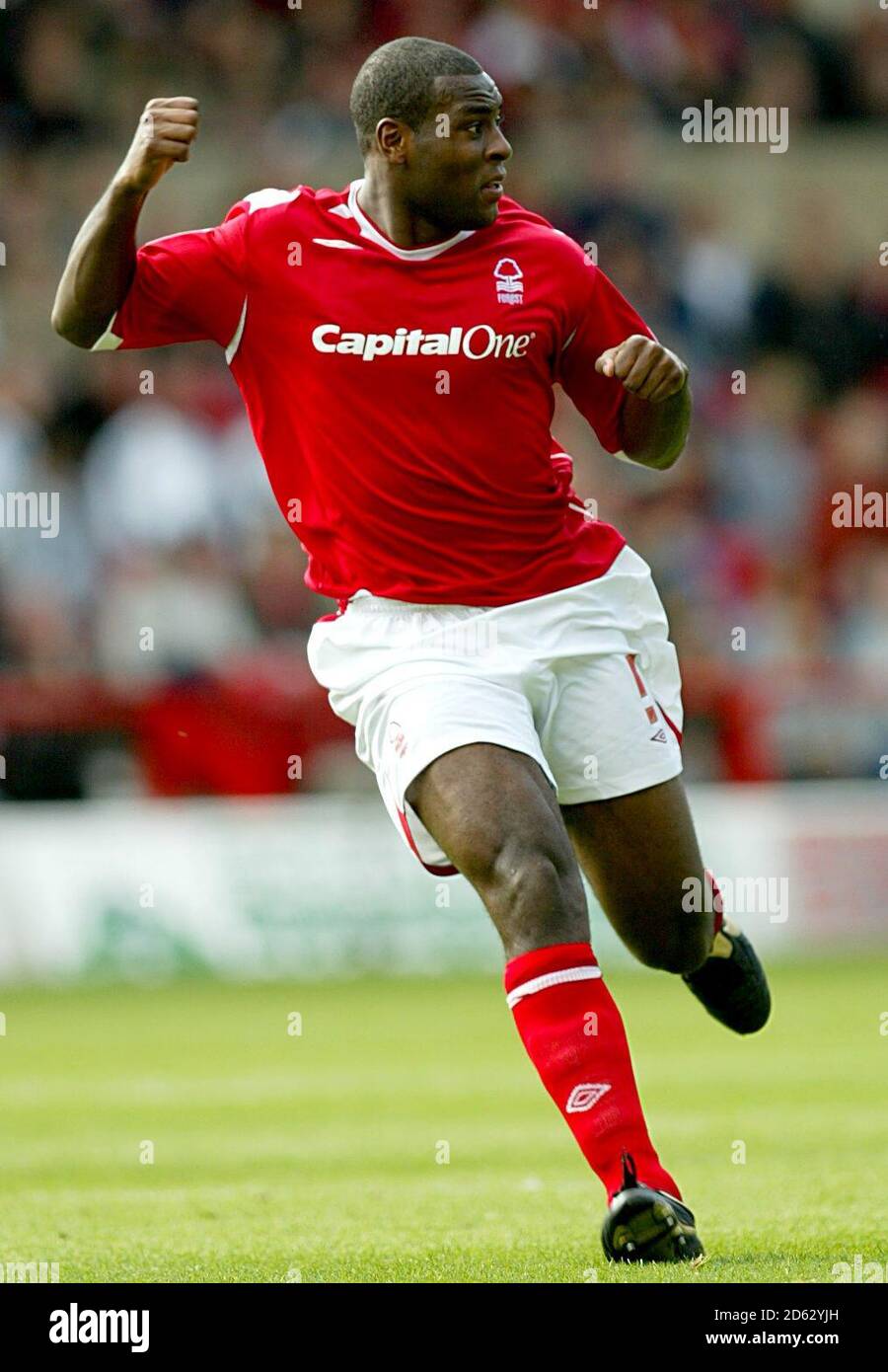 Wes Morgan, Nottingham Forest Stock Photo - Alamy
