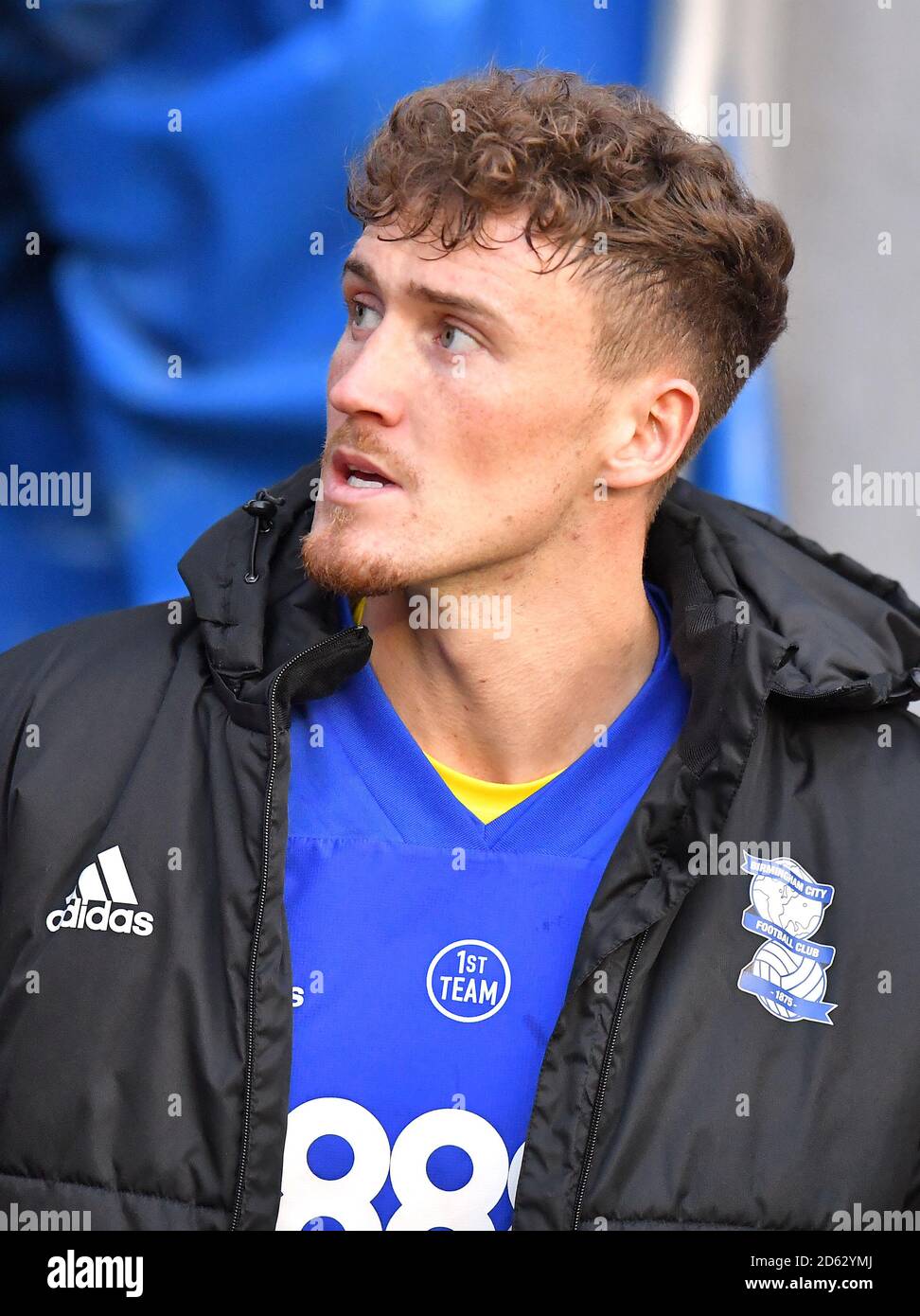 Birmingham City's Dan Scarr prior to kick-off Stock Photo - Alamy