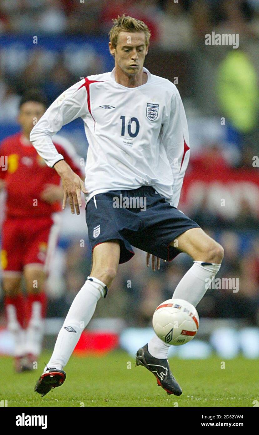 Peter Crouch, England Stock Photo - Alamy