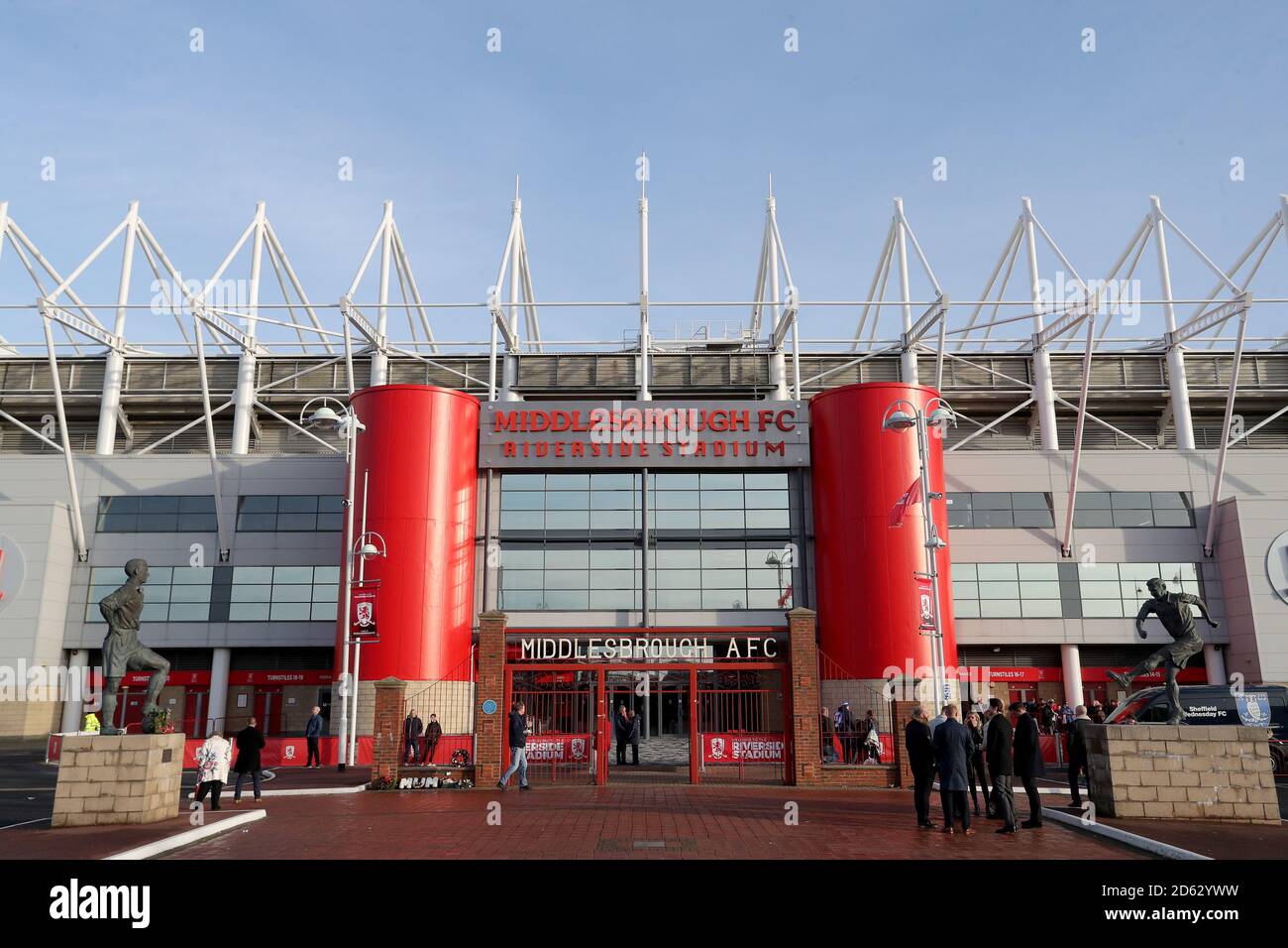 A General view of Riverside, Middlesbrough's Football stadium Stock ...