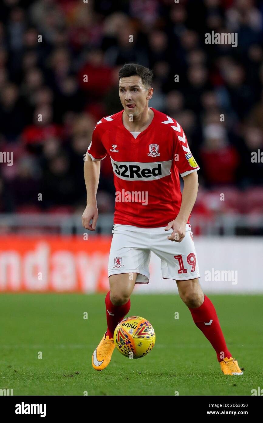 Middlesbrough's Stewart Downing Stock Photo - Alamy
