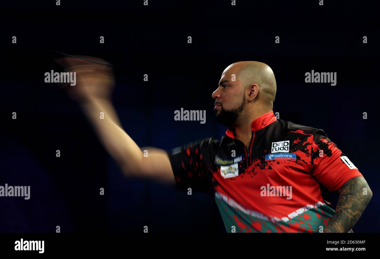 Devon Petersen during day twelve of the William Hill World Darts ...
