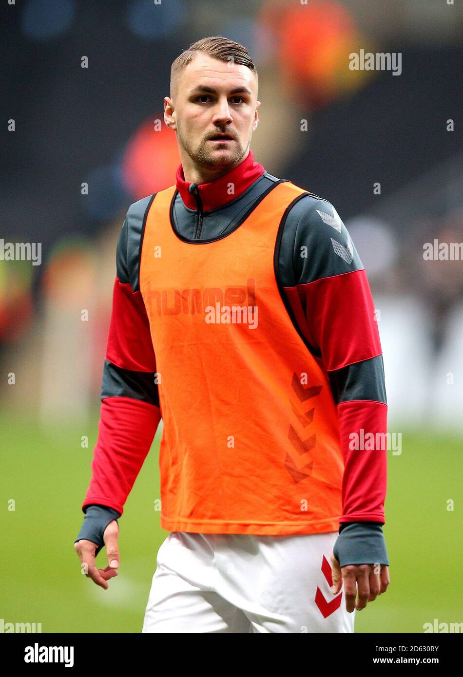 Patrick Bauer, Charlton Athletic Stock Photo - Alamy