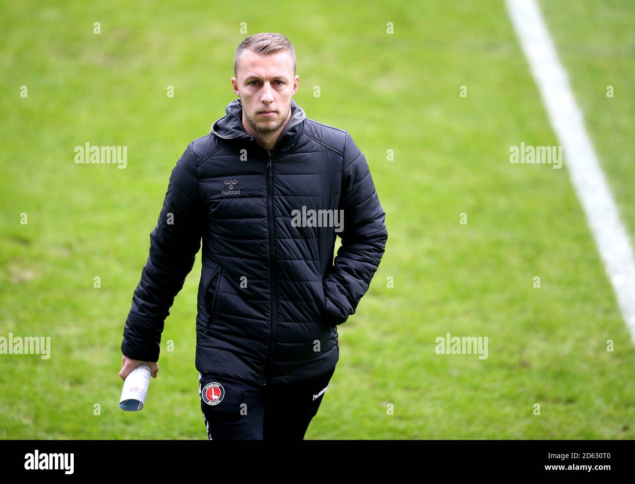 Charlton Athletic's Chris Solly Stock Photo - Alamy