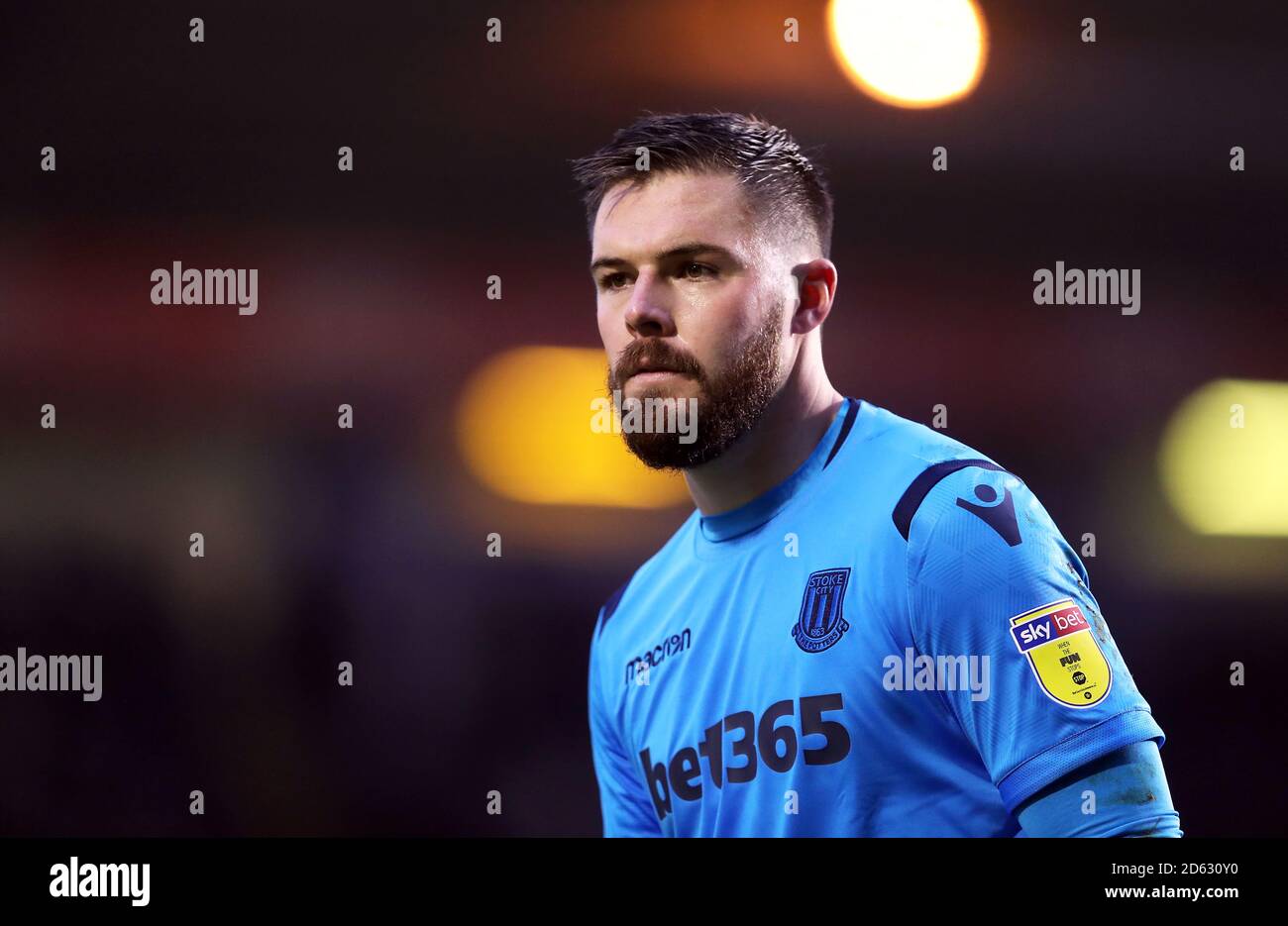 Stoke City goalkeeper Jack Butland Stock Photo - Alamy