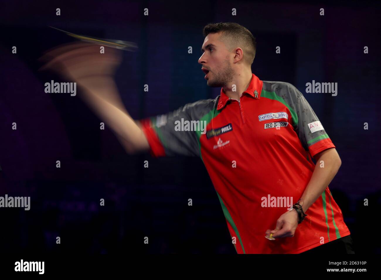 Jamie Lewis during the William Hill World Darts Championship Stock ...