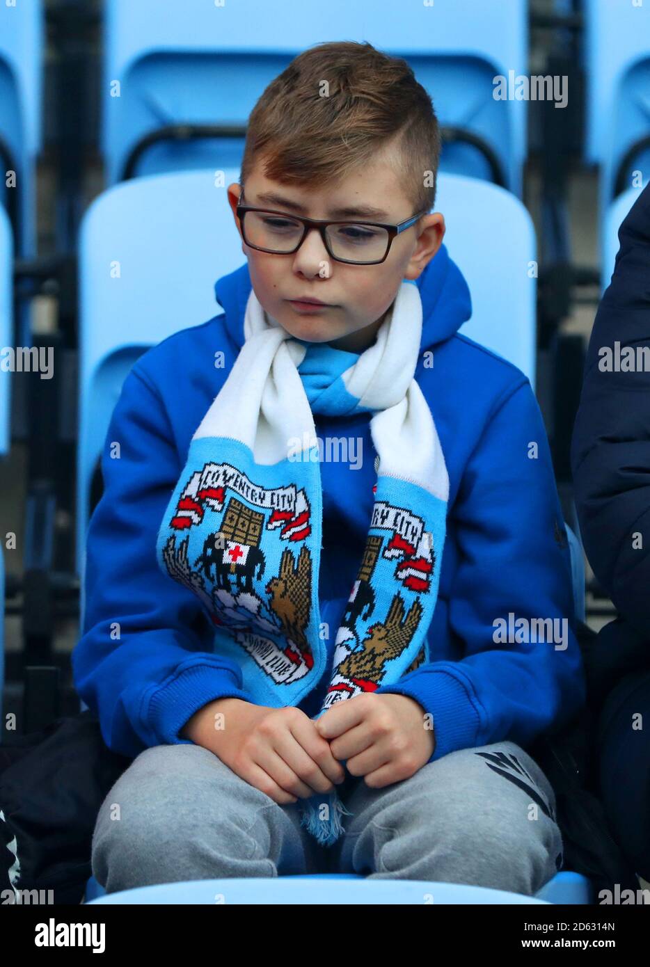 Coventry City fans prior to kick off Stock Photo - Alamy