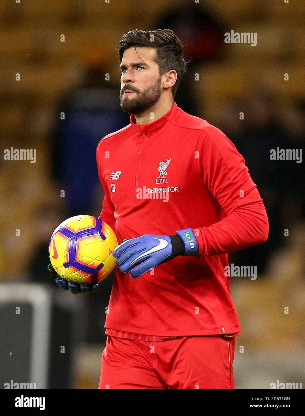 Liverpool goalkeeper Alisson Becker Stock Photo - Alamy