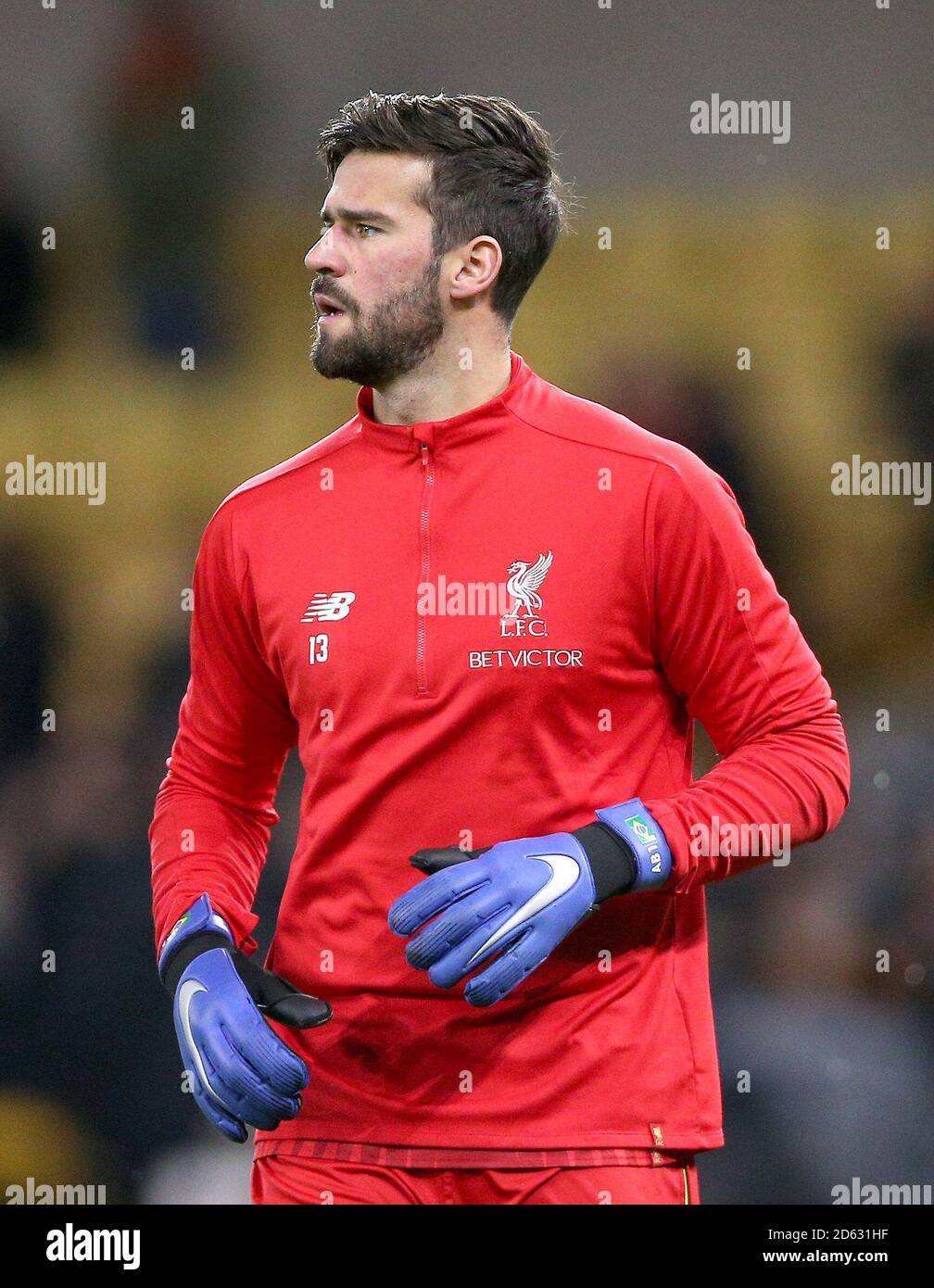Liverpool goalkeeper Alisson Becker Stock Photo - Alamy