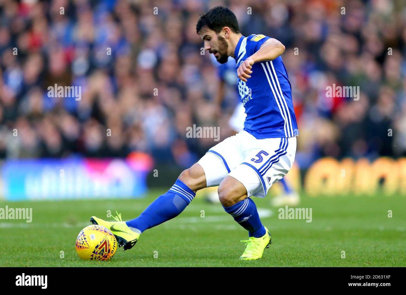 Birmingham City's Maxime Colin during the match at St Andrew's Trillion ...