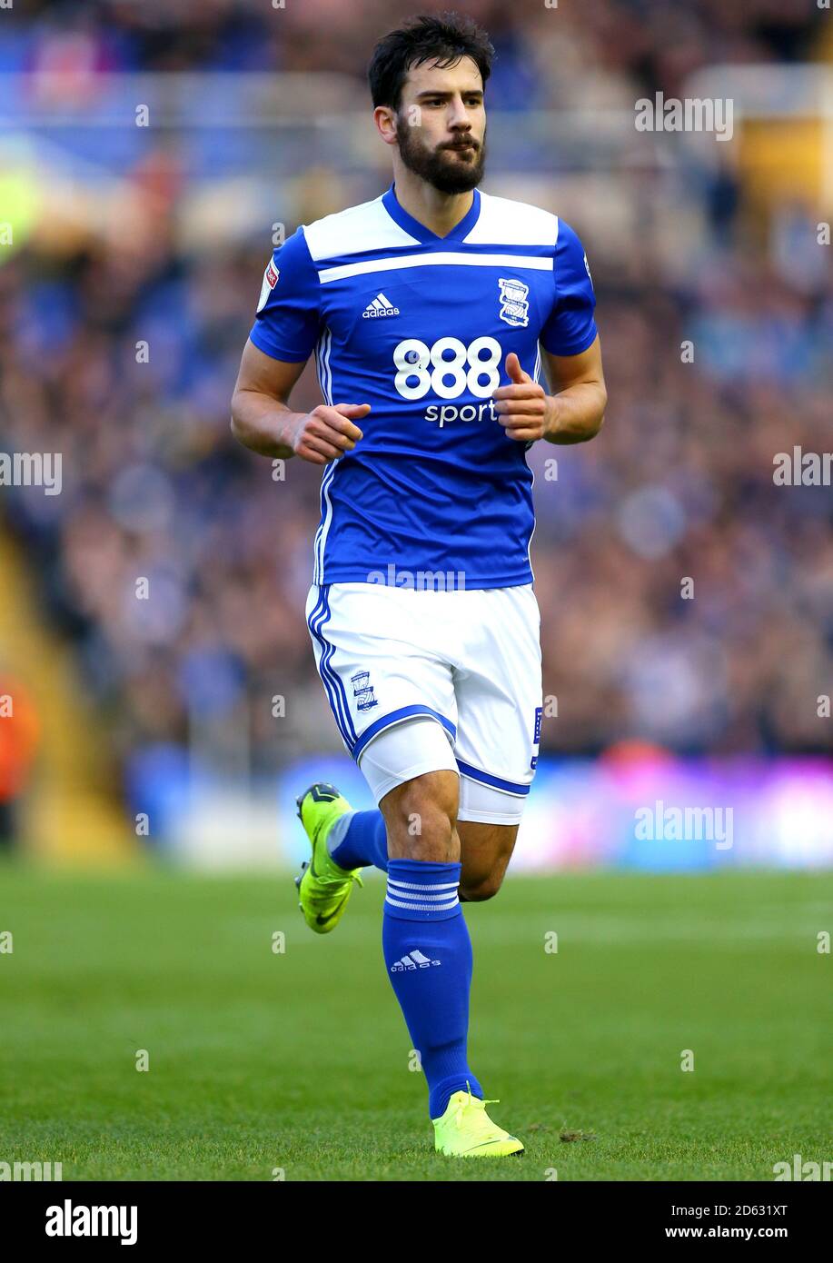 Birmingham City's Maxime Colin during the match at St Andrew's Trillion ...